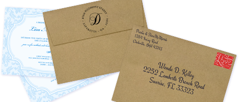 Recipient Addressing | Digital Calligraphy | Envelope Addressing ...