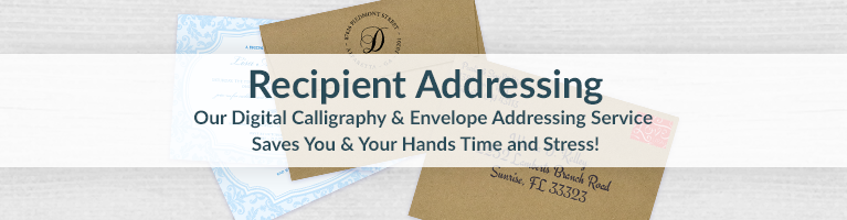 Recipient Addressing | Digital Calligraphy | Envelope Addressing ...